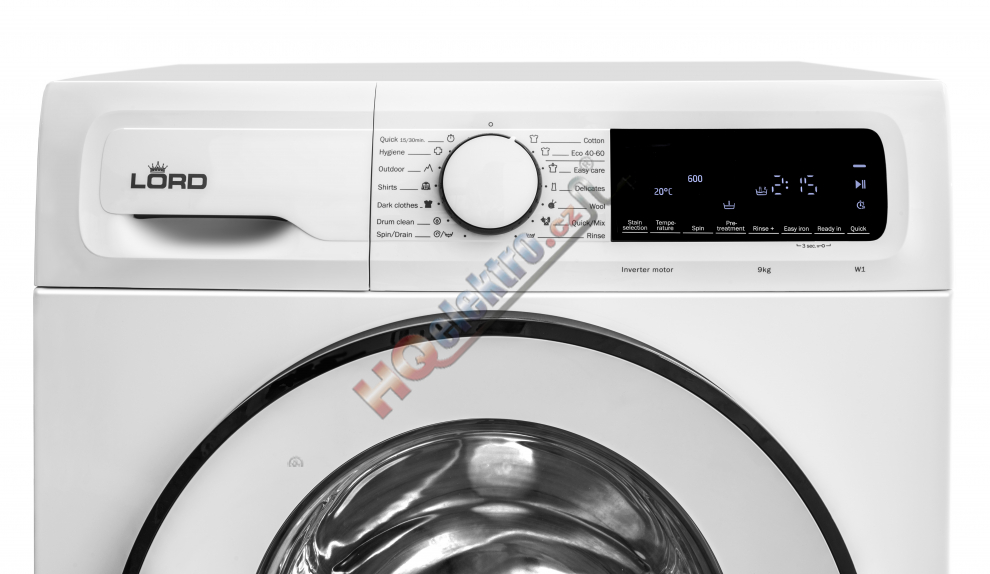 Automatická pračka Lord W1 2.NG - Boční plnění - Pračky - HQ elektro